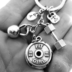 Gym Keychain Exercise Workout · Weight Plate ·weight Lifting ...