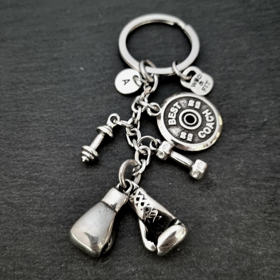 Boxing Gloves Keychain Double JAB Weight Plate - UFC - MMA -boxing ...