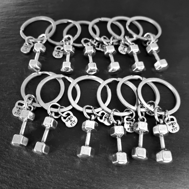 Gym Dumbbell Keyring - Fitness Gift · Bodybuilding- Motivation Gift ...