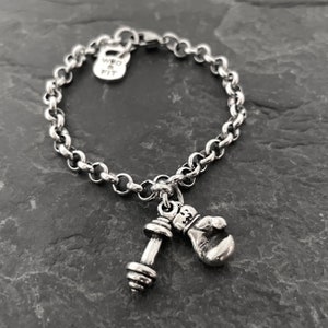 Boxing Glove Bracelet - Boxing Trainer - Workout Gift - Motivation Gift ...