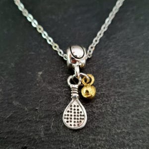 Padel Pad for Bracelet Charm With Ball Gift for Padel Lover -padel ...