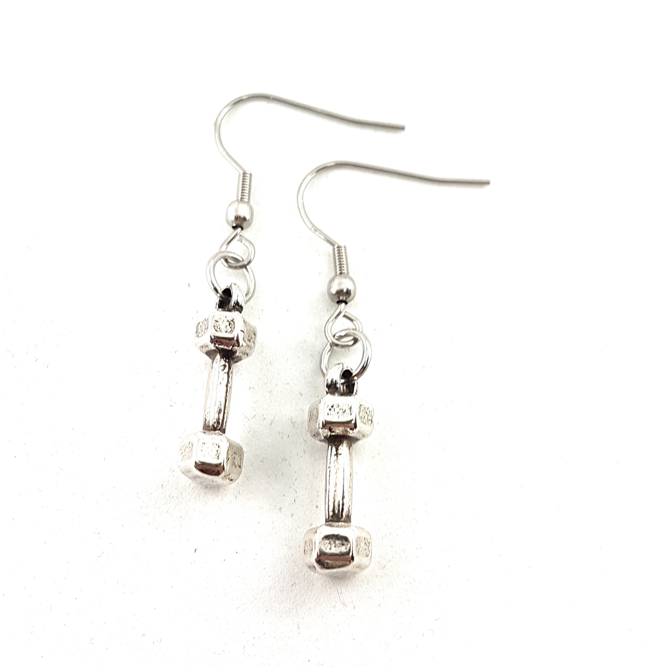 Earrings Dumbbell - Gym Jewels -Bodybuilding -Fit Girl - FitMom ...