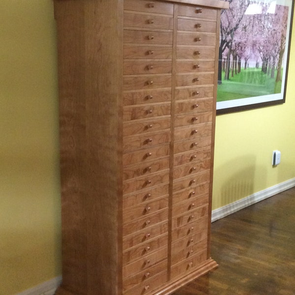 Cabinet With Drawers - Etsy
