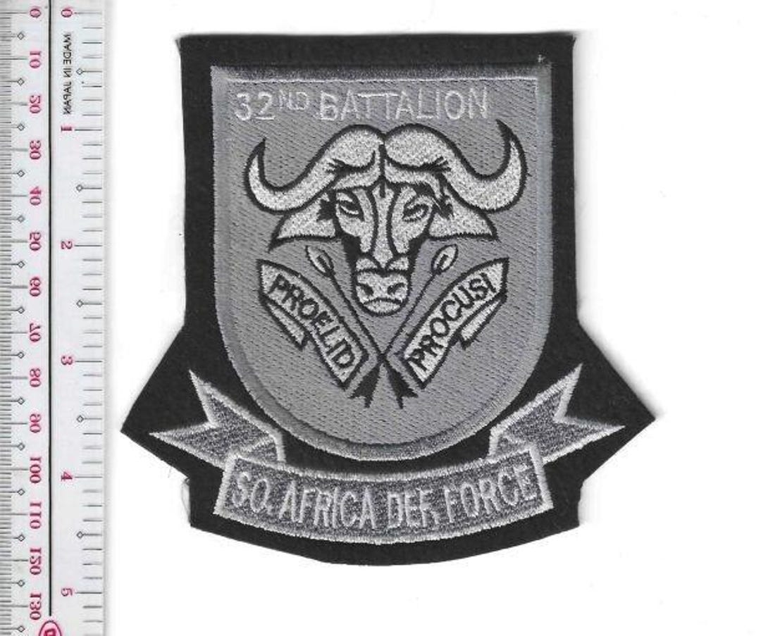 South Africa Defence Force SADF South African Army 32nd Battalion Gray ...