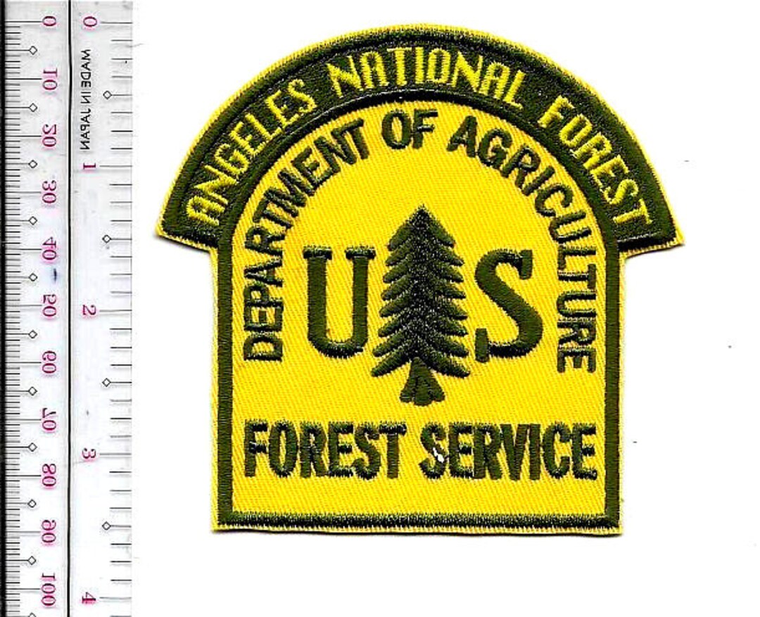 Angeles National Forest USFS California Forestry Forest Service Patch ...