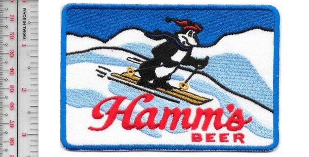 Vintage Skiing Hamm's Beer Bear Ski Patrol Brewery Promo Patch - Etsy