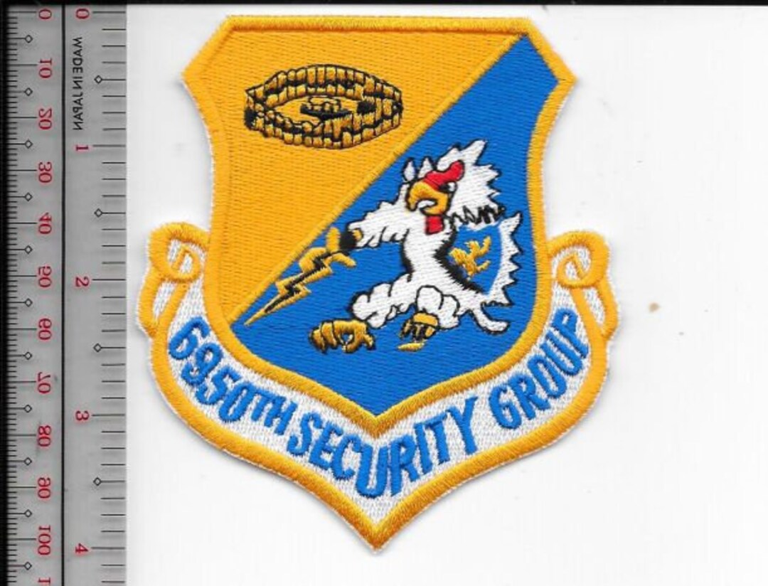 US Air Force USAF 6950th Electronic Security Group Chick Sands RAF ...