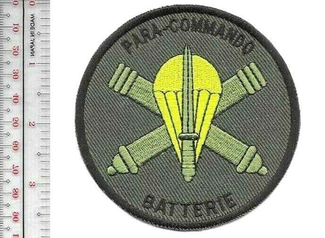 Belgium Army Special Forces Para Commando Airborne Artillery Batterie ...