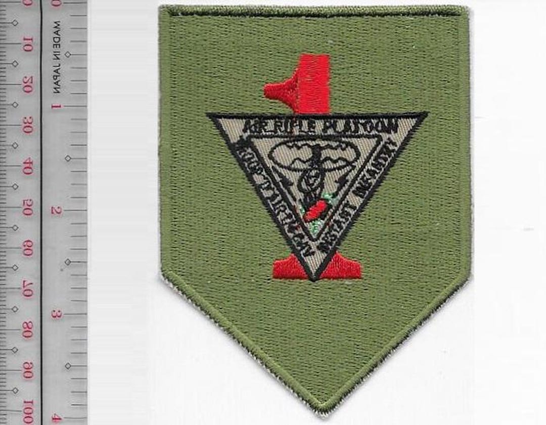 US Army Vietnam 1st Infantry Division 4th Cavalry Regiment D Troop ...