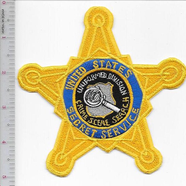 Us Secret Service Badge - Etsy