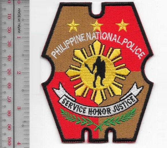 Philippines Philippine National Police PNP Shoulder Patch - Etsy Hong Kong