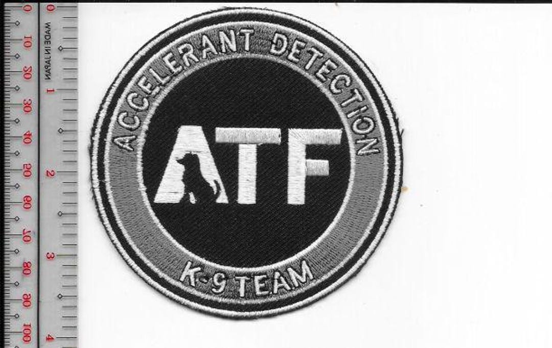K-9 Police ATF Accelerant Detection Canine Team Officer & Dog Unit ...