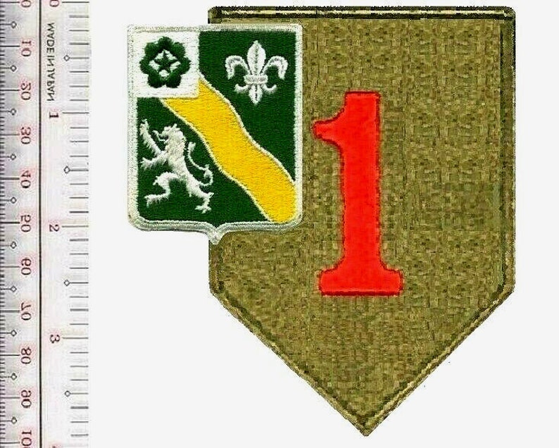 US Army Kosovo Iraq 1st Infantry Division 63rd Armored Regiment Patch ...