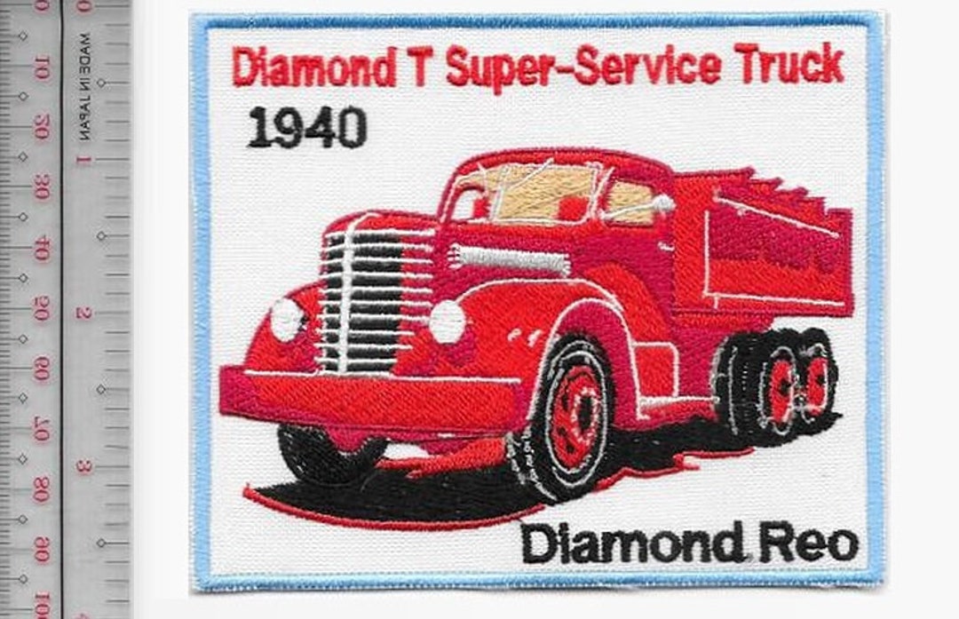 Retro Trucking Diamond Reo Diamond T Super-service 1940 Promo Patch - Etsy