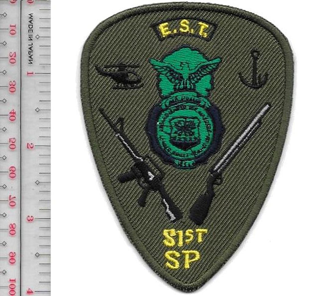 US Air Force USAF 51st Security Police Squadron Emergency Service Team ...