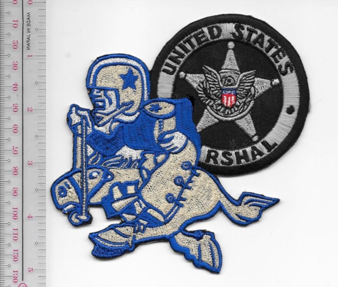 US Marshal Service USMS Texas Dallas Field Office Cowboys Agent Patch ...