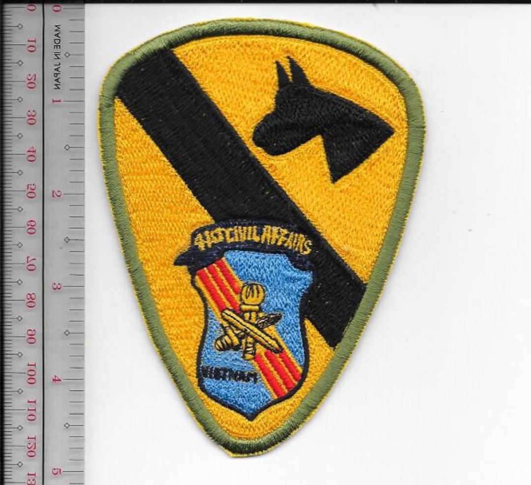 Army Vietnam 1st Cavalry Division 41st Civil Affairs Company - Etsy
