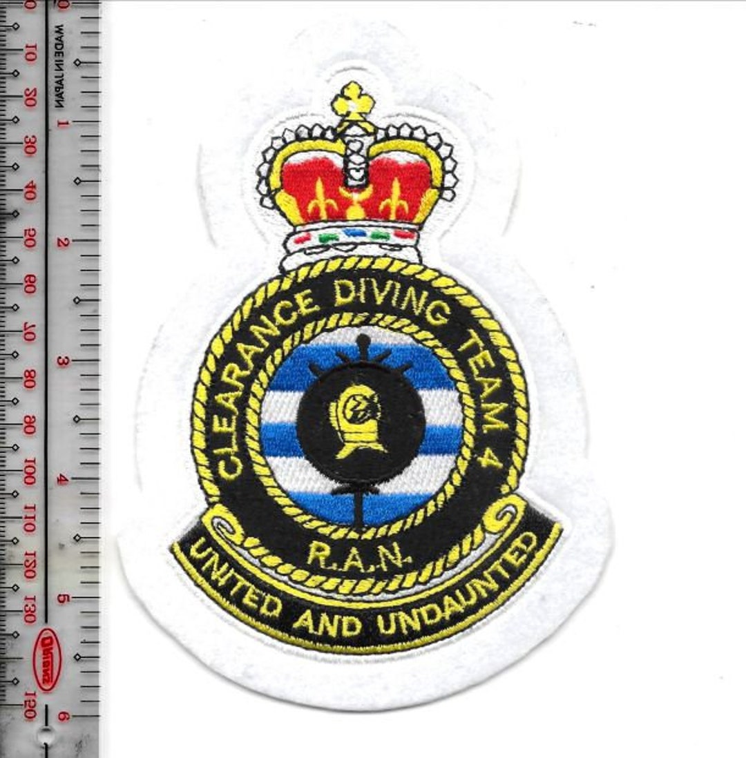 Australia Royal Australian Navy RAN Clearance Diving Team 4 AUSCDT Four ...