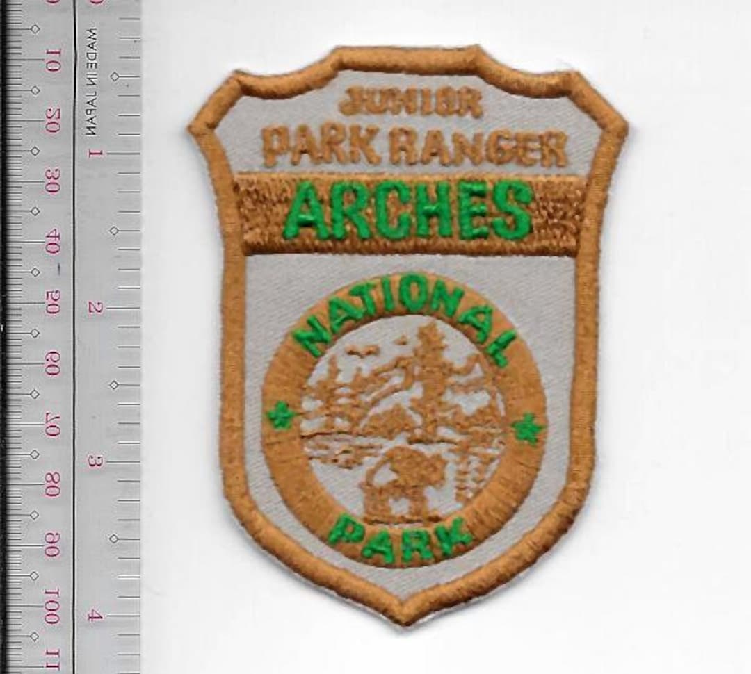 National Park Utah Junior Park Ranger Badge Arches National Park Patch ...