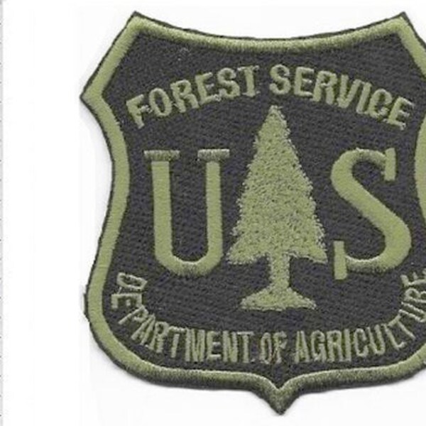 Forest Service Patch - Etsy
