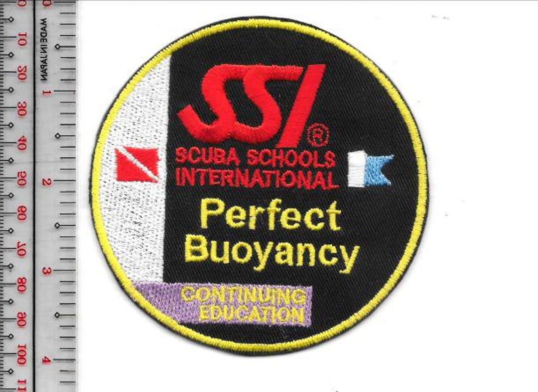 SCUBA Diving Scuba Schools International SSI Perfect Buoyancy Patch - Etsy