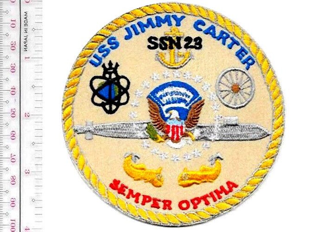 US Navy USS Jimmy Carter SSN 23 Submarine Seawolf-class Sub Semper ...