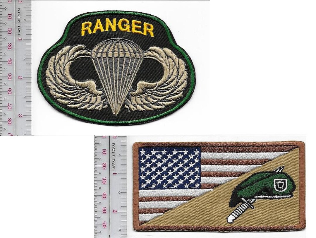 Ranger Army Green Beret Special Forces Group Airborne & SF Parachutist ...