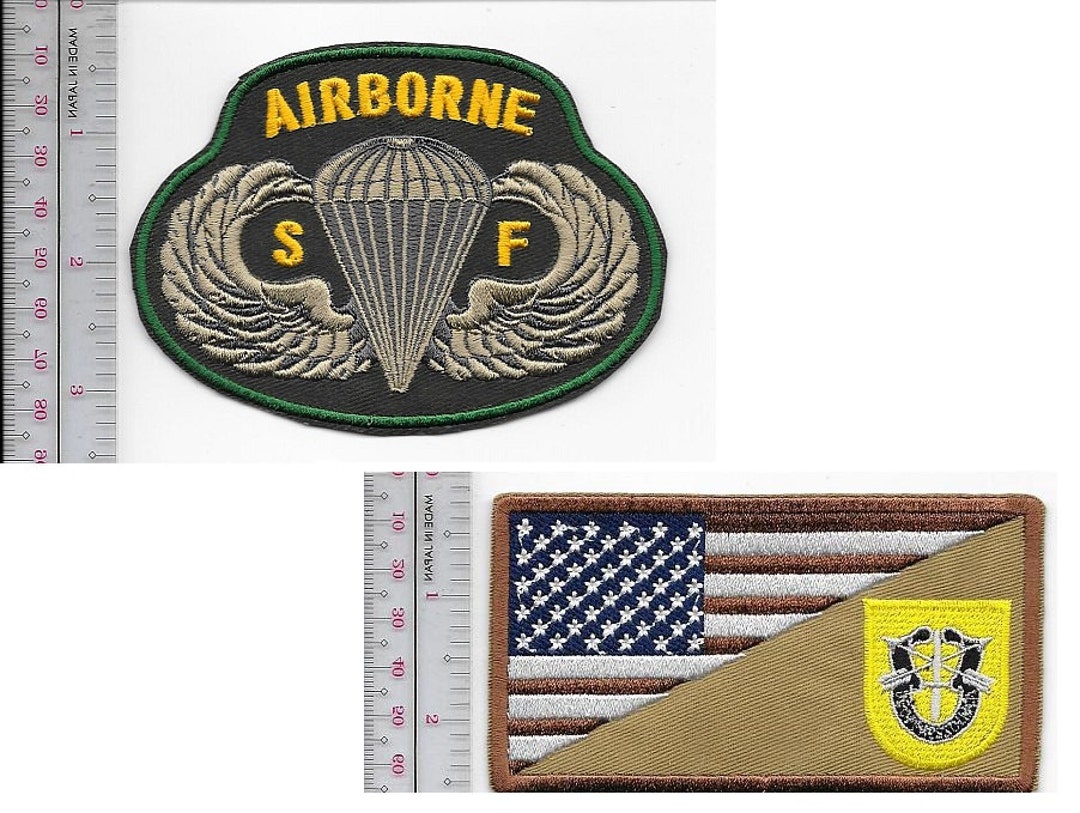 Green Beret Army 1st Special Forces Group Airborne & SF Parachutist ...