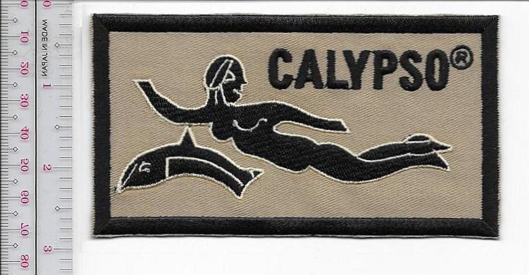 SCUBA Diving USA & France Calypso the Cousteau Society Patch Cotton ...