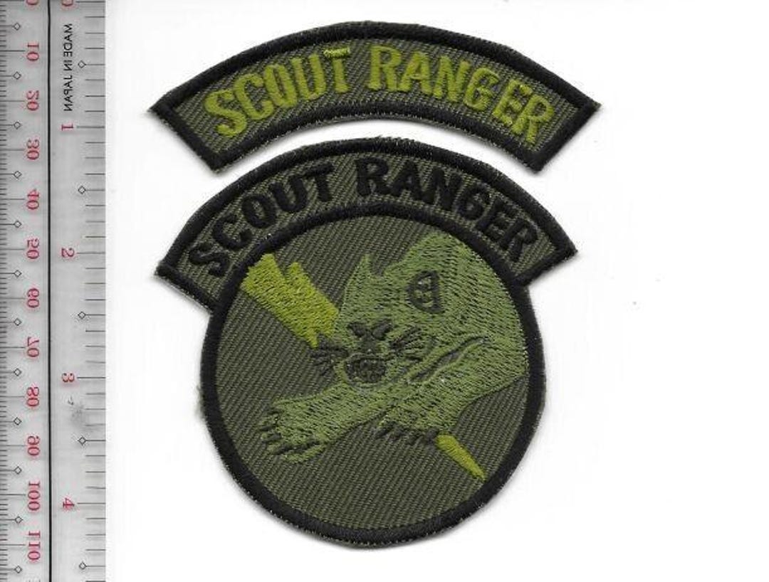 Philippines Army & National Police Scout Ranger Patch Scout Ranger Tab ...