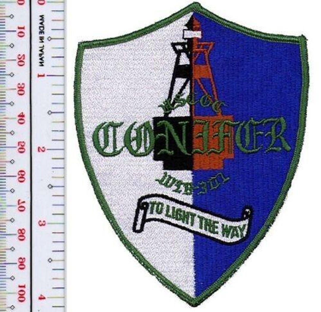 US Coast Guard Virginia CONIFER Shield WLB-301 Patch - Etsy