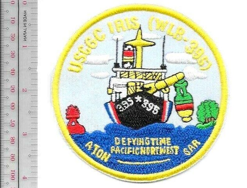 US Coast Guard USCGC Coast Guard Cutter Iris Seagoing Buoy Tender WLB ...