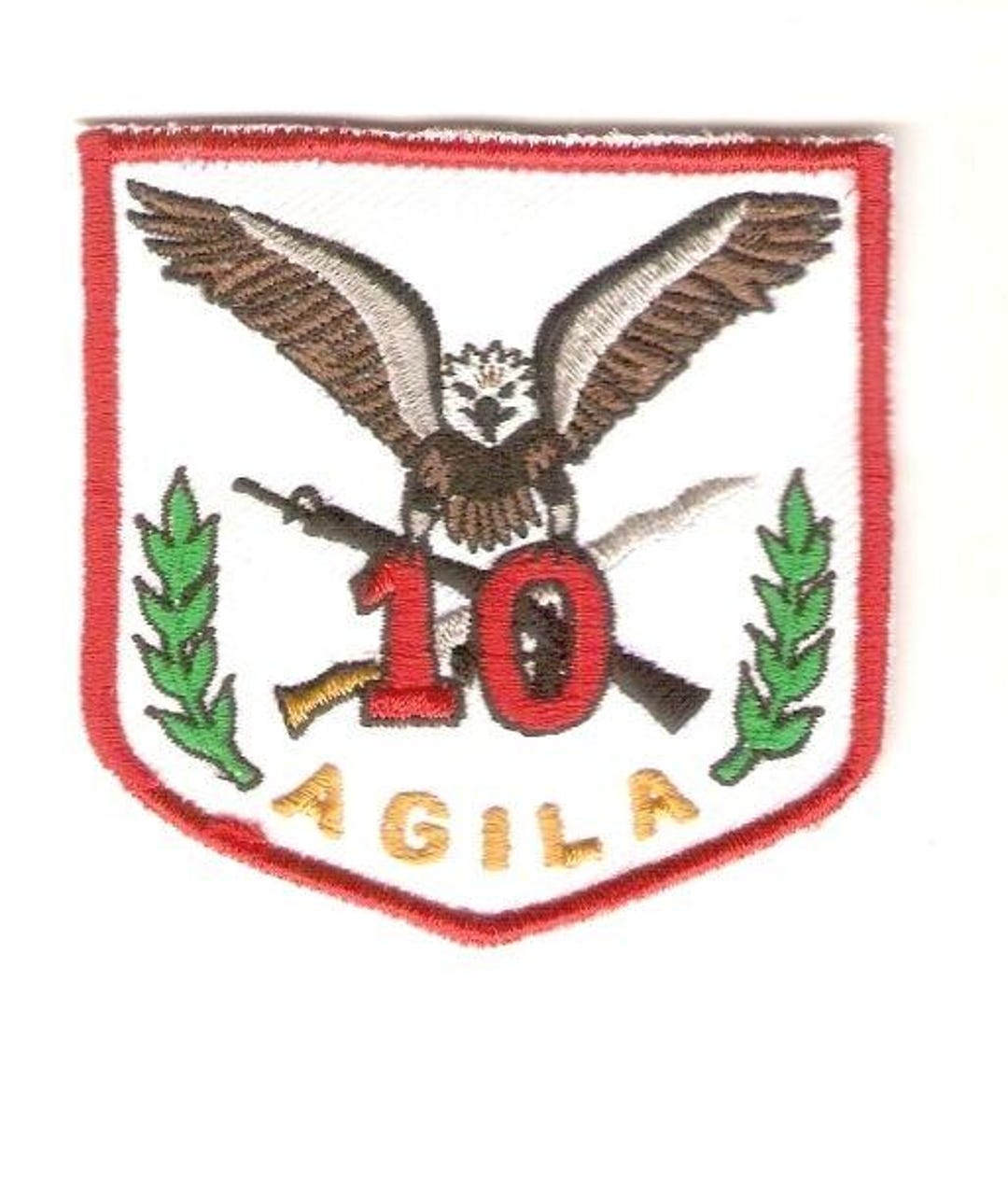 Philippines Army 10th Infantry Division Agila Unit Patch 3.25 X 3.25in ...