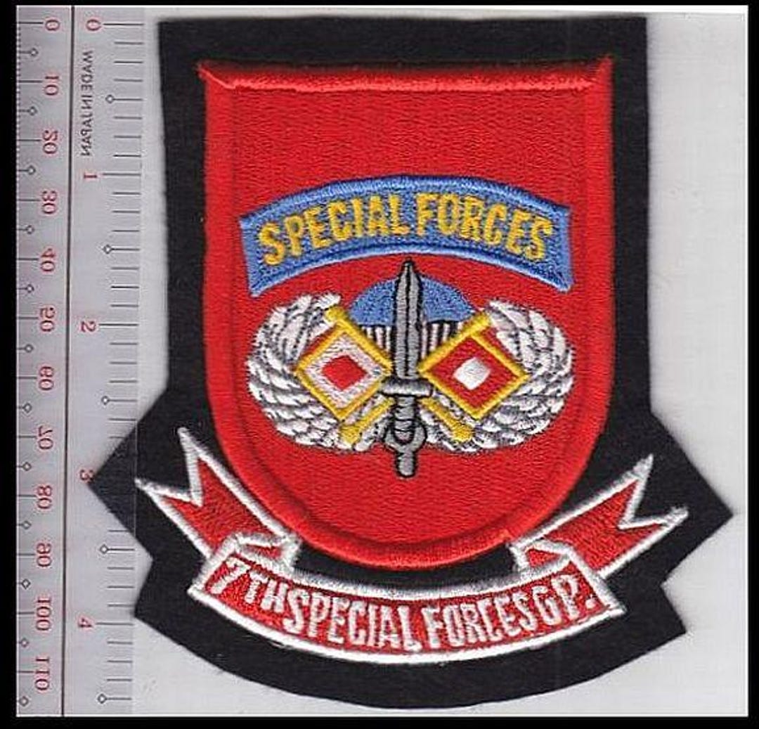 Airborne US Army 7th Special Forces Group Commo Sargent - Etsy