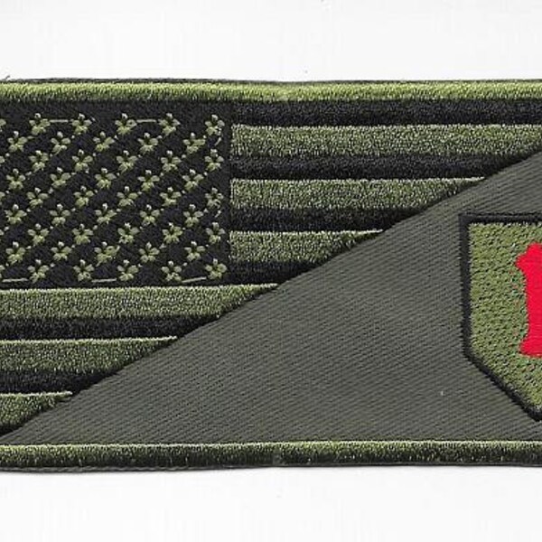 1st Big Red Infantry Flag - Etsy