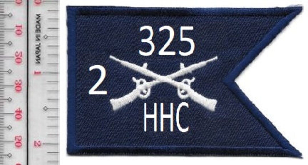 US Army 82nd Airborne Division 325th Infantry Regiment 2nd Bn HHC ...