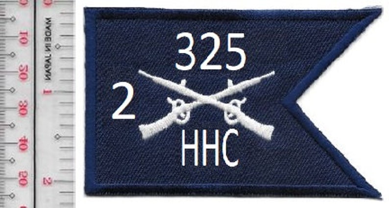 US Army 82nd Airborne Division 325th Infantry Regiment 2nd Bn HHC ...