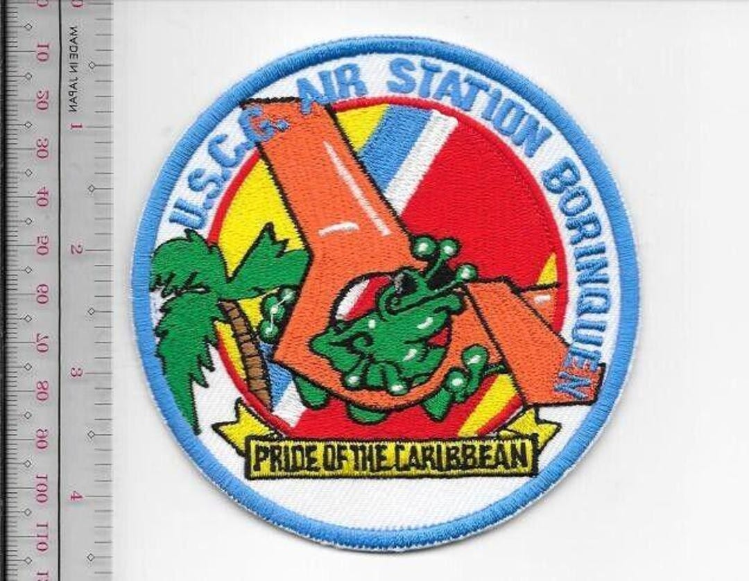 US Coast Guard USCG Puerto Rico CG Air Station Borinquen Pride of the Caribbea - Etsy