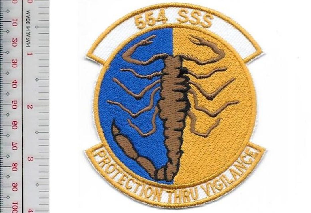 US Air Force USAF 554th Security Support Squadron Nellis Air Force Base Patch 4inch - Etsy