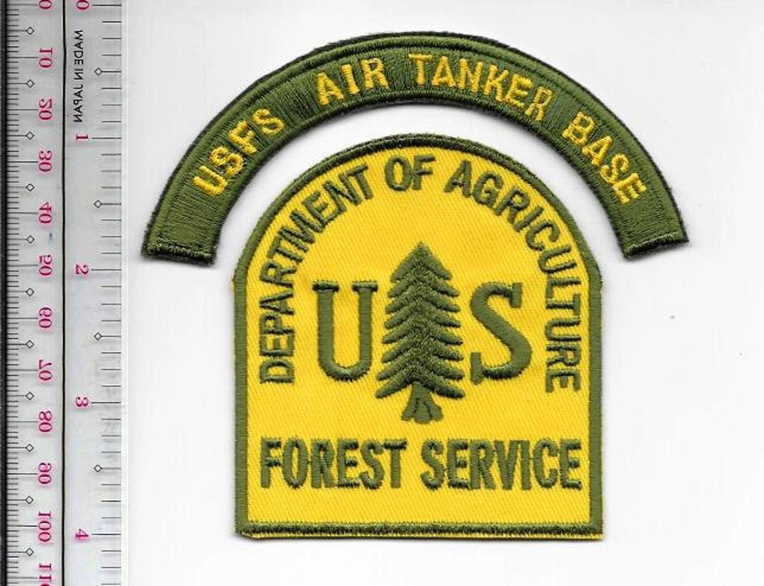 National Forest USFS Air Tanker Base Aviation US Forest Service Patch ...