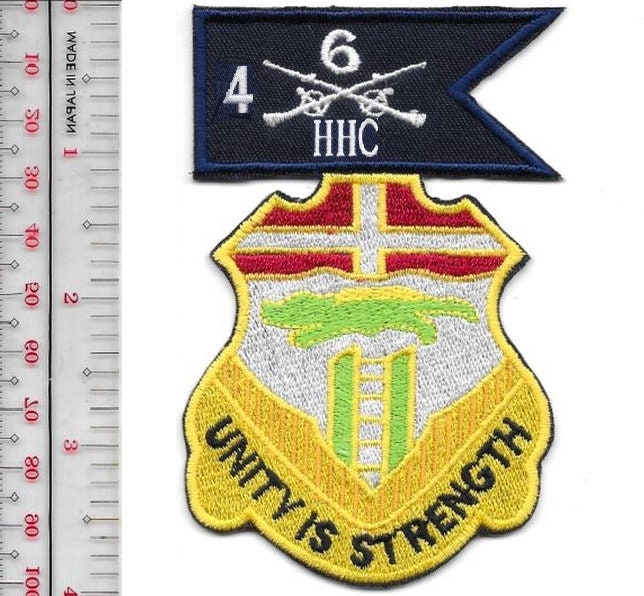 Army 5th Infantry Division 6th Regiment 4th Battalion HHC Patch - Etsy
