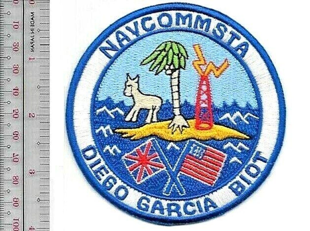 US Navy USN Diego Garcia Navy Communication Station Indian Ocean Patch ...