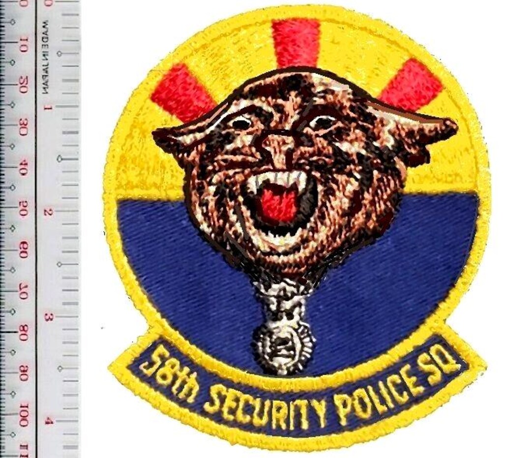 US Air Force USAF 58th Security Police Squadron SPS Luke Air Force ...