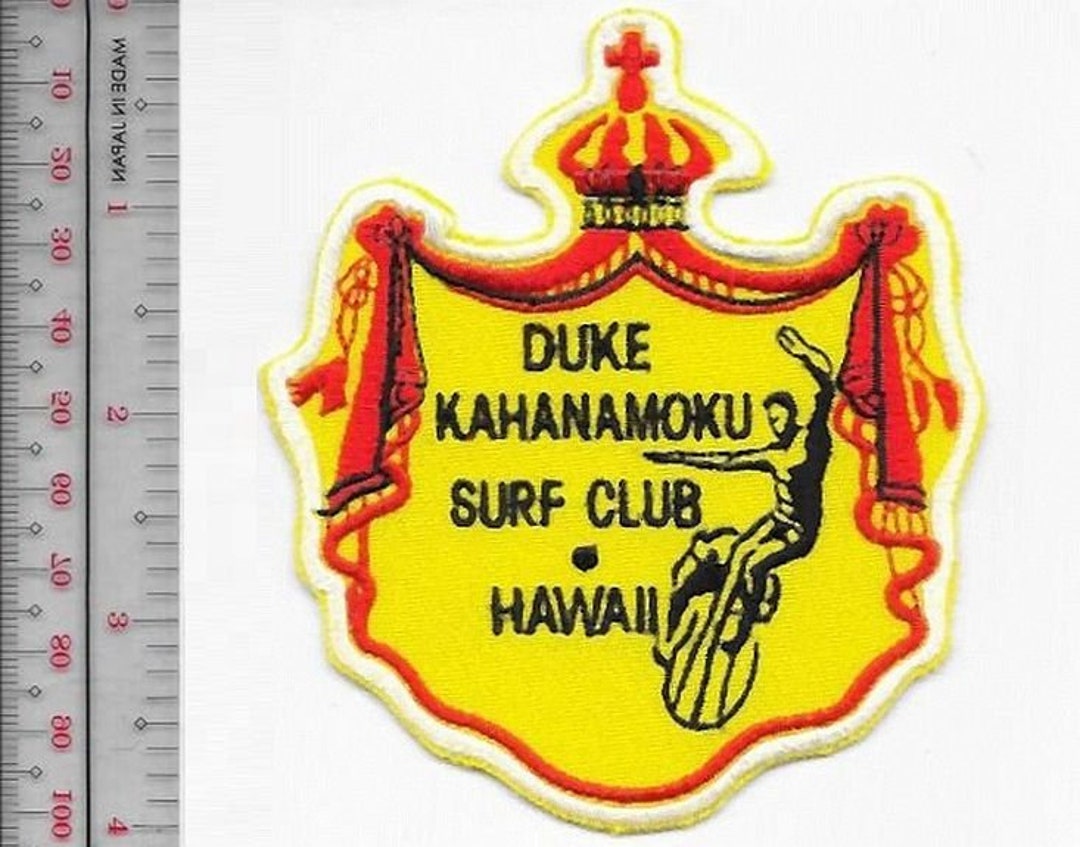 Retro Surfing Hawaii Duke Kahanamoku Surf Club Waikiki Hawaii Patch - Etsy