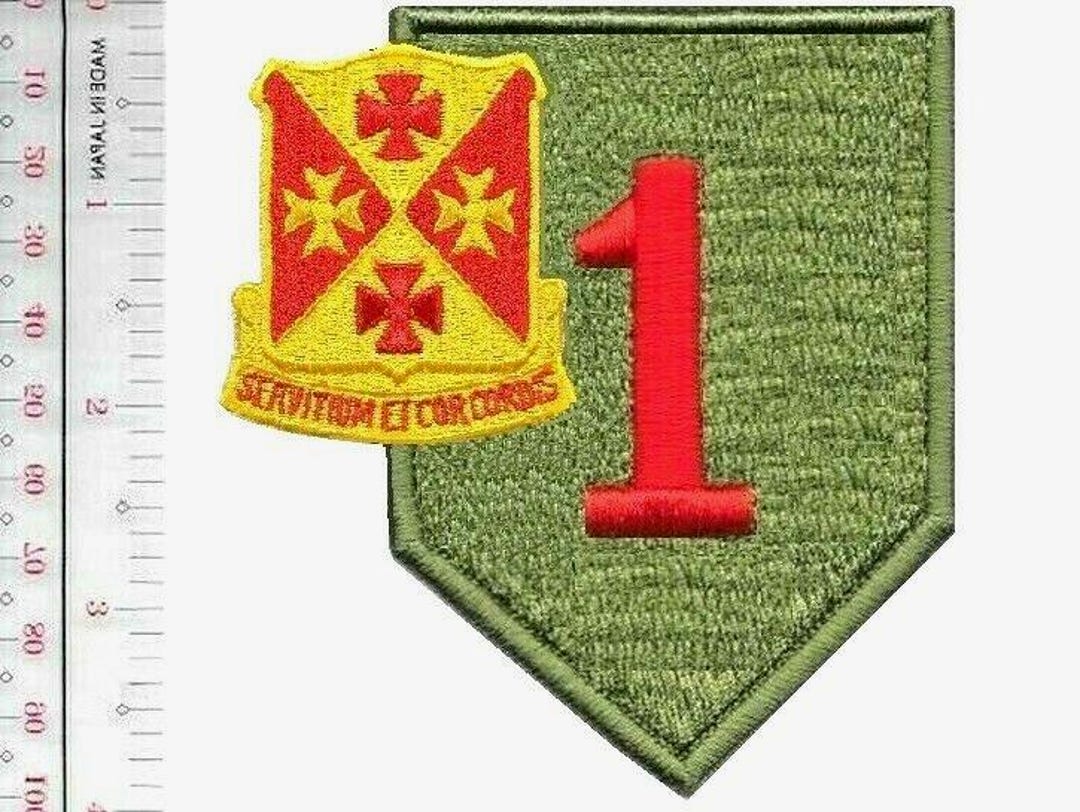 US Army Vietnam 1st Infantry Division 701st Maintenance Support ...