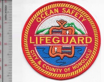 Lifeguard Patch - Etsy