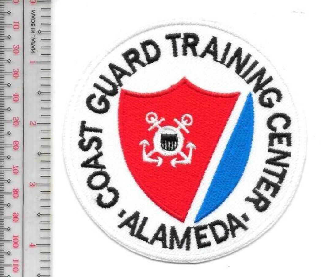 US Coast Guard USCG Coast Guard Training Center Alameda_ CA Patch - Etsy