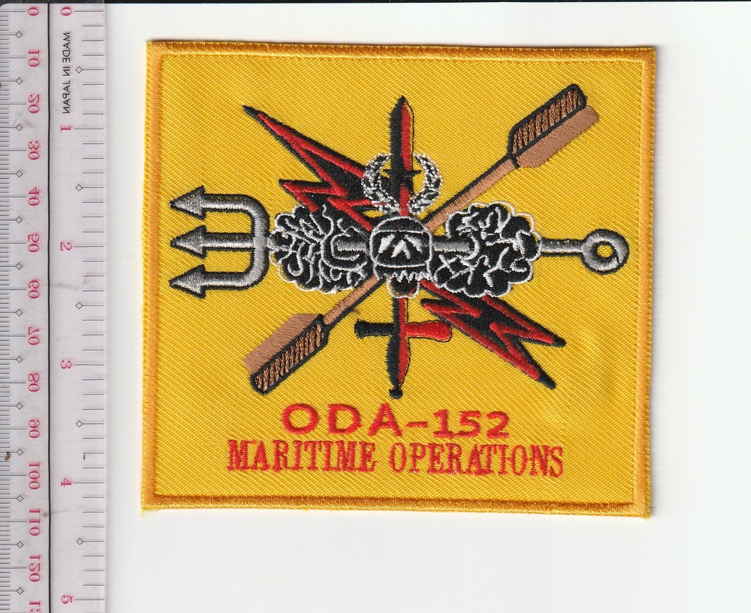 Green Beret US Army 1st Special Forces Gp Airborne Combat Diver ODA-152 ...