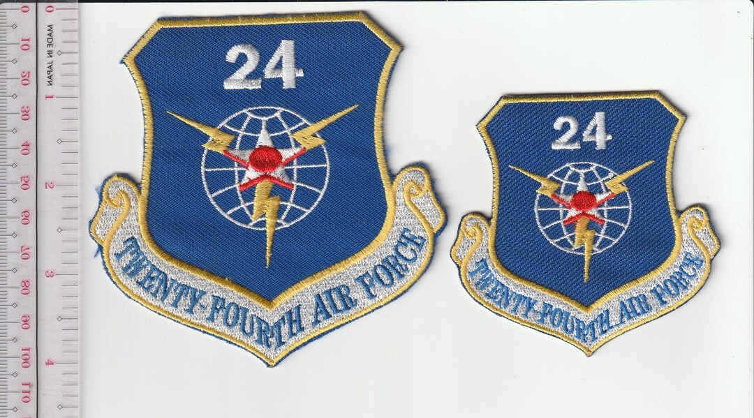 US Air Force USAF 24th Air Force Cyber & Combat Command Lackland AFB 2 ...