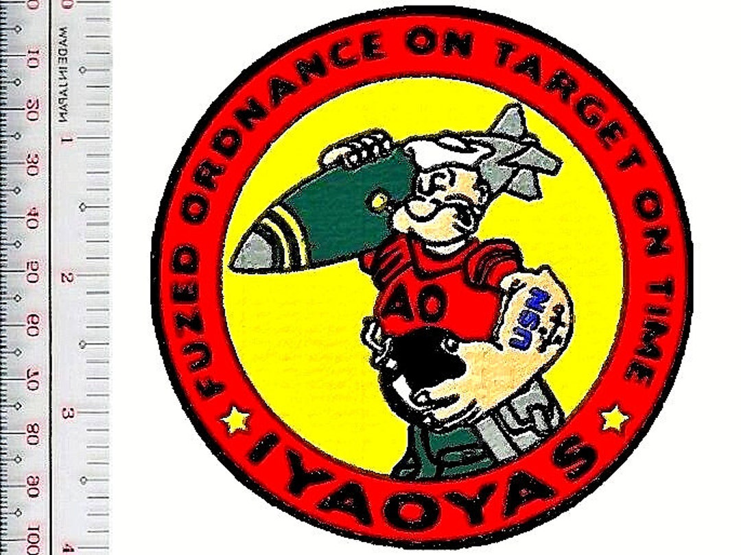 US Navyusn Naval Aviation Ordnance ORDIE' IYAOYAS Popeye Red Shirt ...